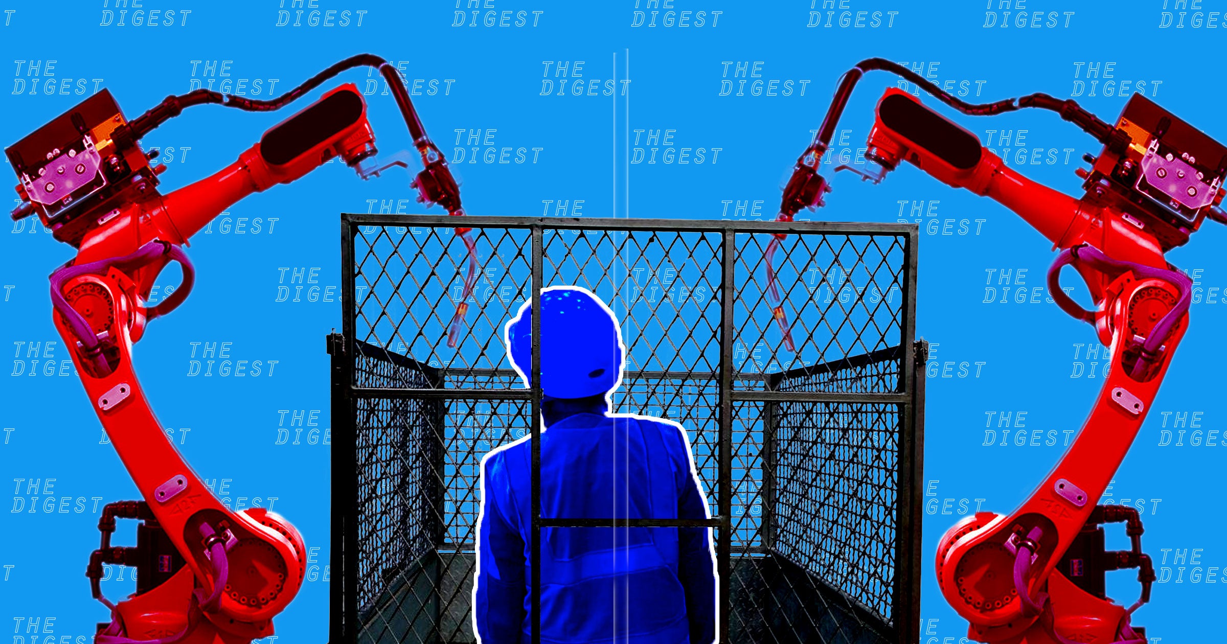 An Amazon Patent Would Use Cages To Keep Employees Safe 