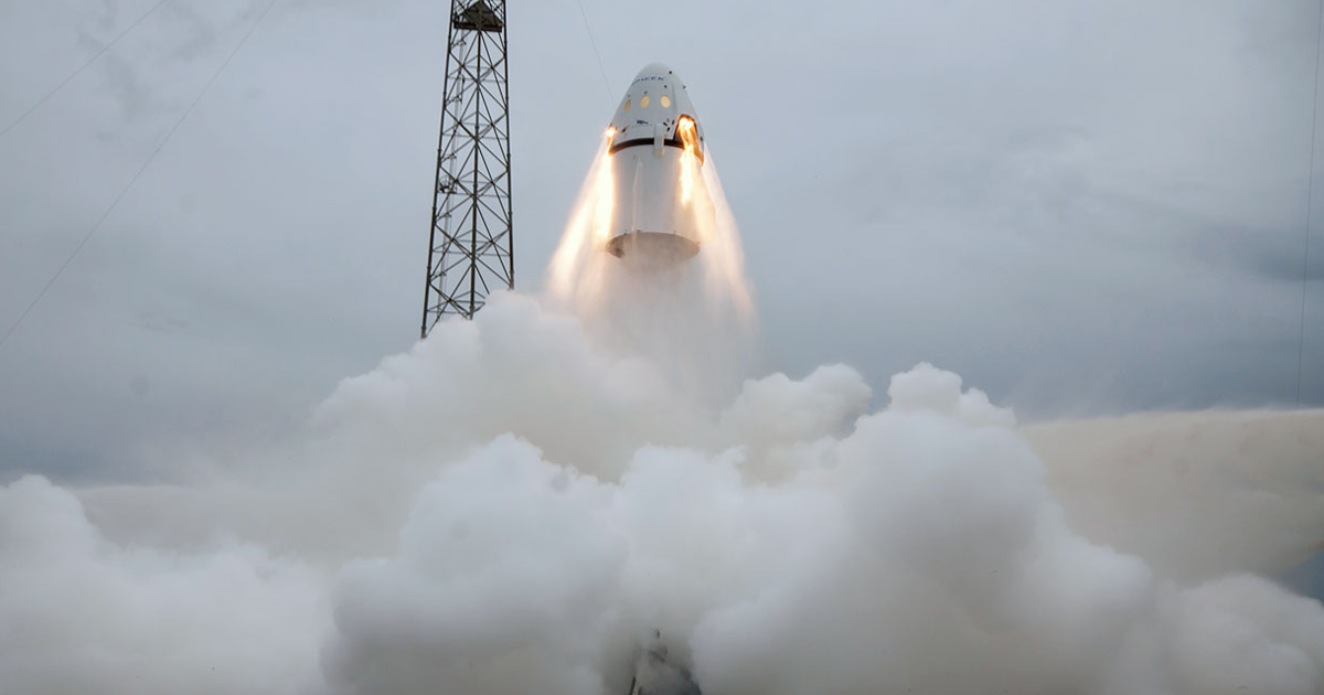 Update Vid Appears To Show Spacex Capsule Exploding During Test