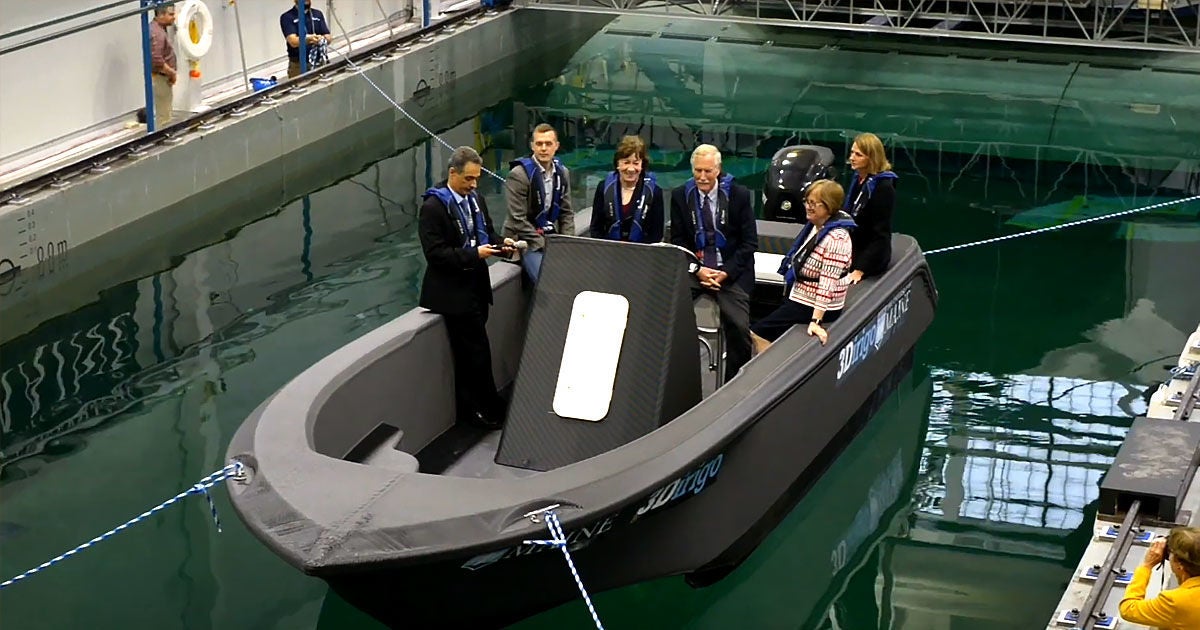 Larget 3D Printed Boat Made From Largest 3D Printer Futurism